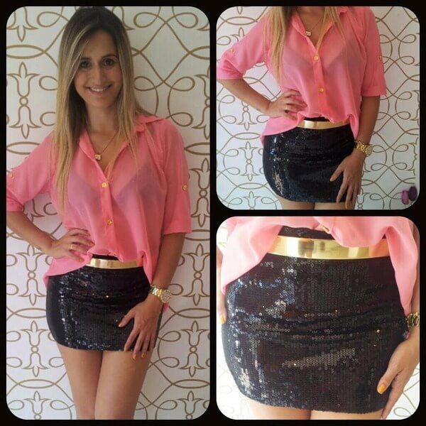 BLUSAS TRANSPARENTES femininas modernas e na moda