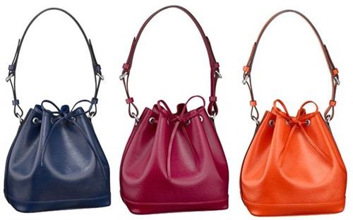 Bolsas saco em várias cores e modelos que são a moda