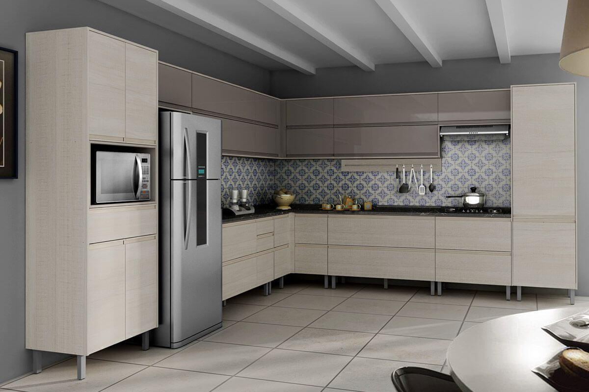 Cozinhas planejadas ITATIAIA móveis modulados modernos