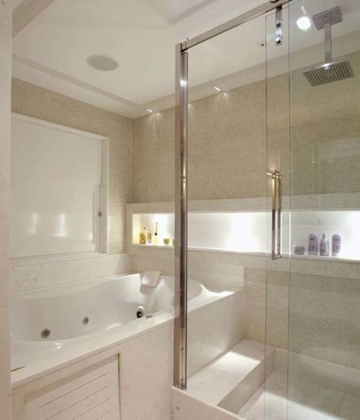 BANHEIROS COM NICHOS no Box, veja as sujestões